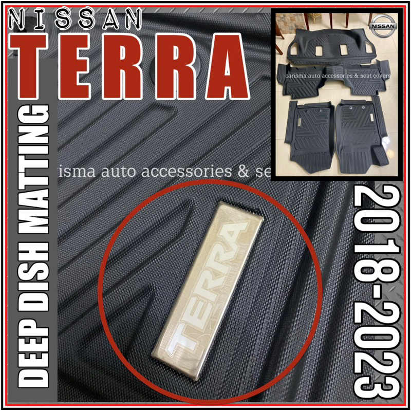 NISSAN TERRA 2018-2023 VERSION 2 DEEP DISH MATTING (terra matting ...