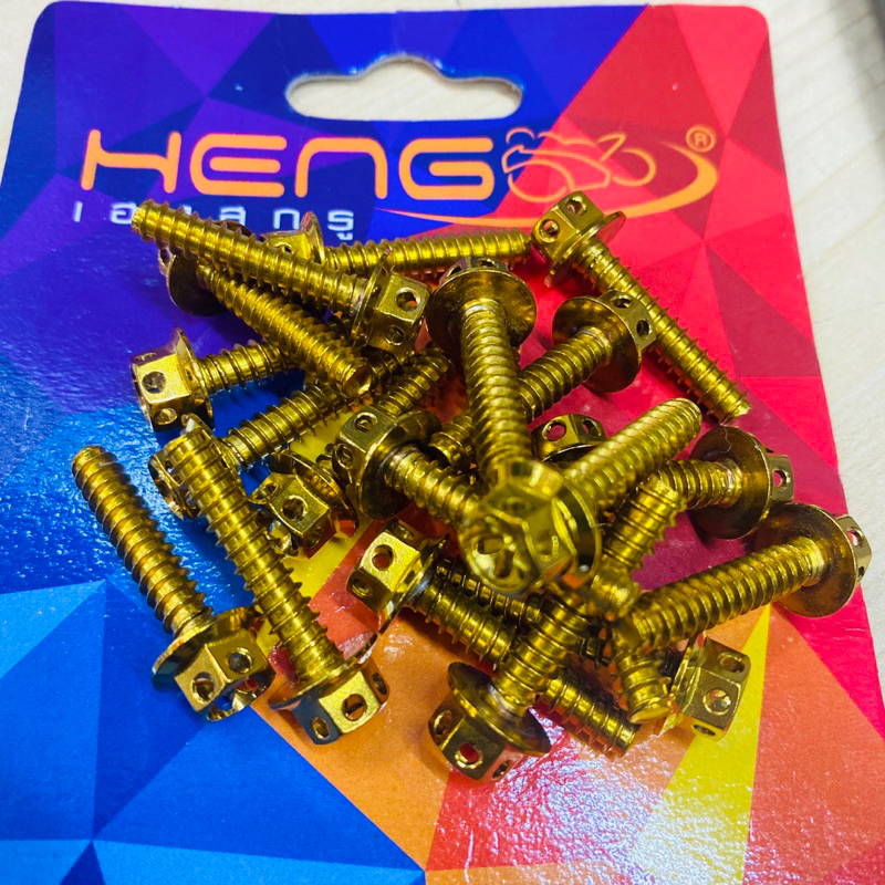 Heng Bolts Airbox 5x25 screw type 1pc | Shopee Philippines