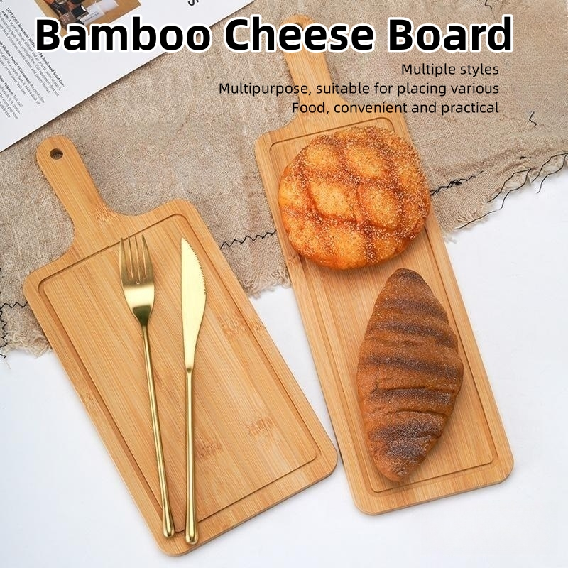 Yo-Fun Bamboo Cheese Board All Sizes Wooden Charcuterie Platter ...