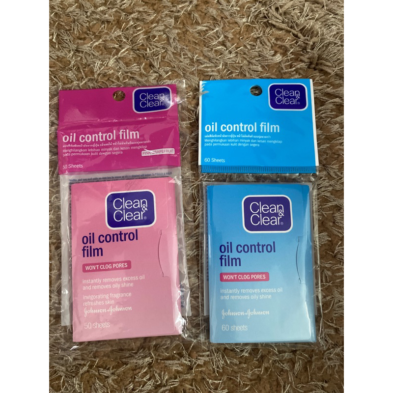 Clean&Clear oil control film/60sheets | Shopee Philippines
