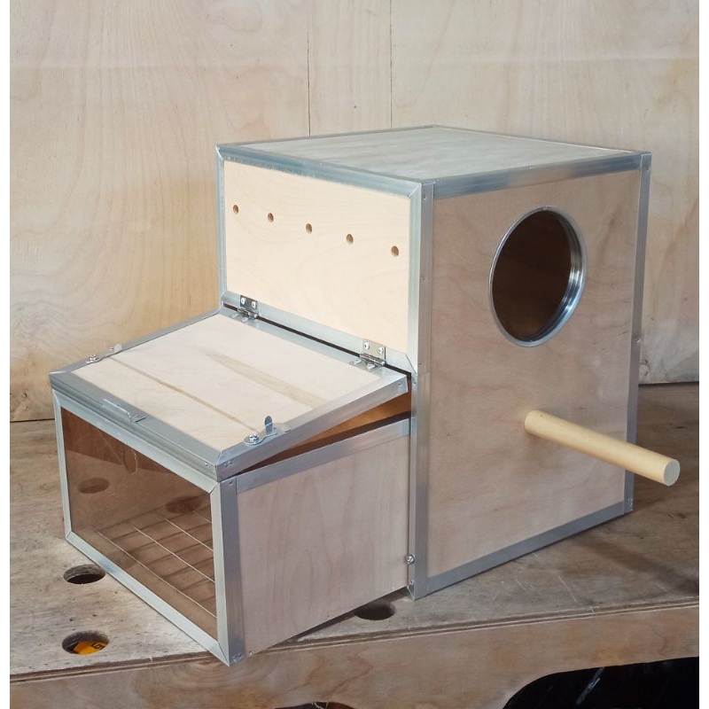 Basic Green Cheek Conure & Cockatiel Nestbox 10x10x12 | Shopee Philippines