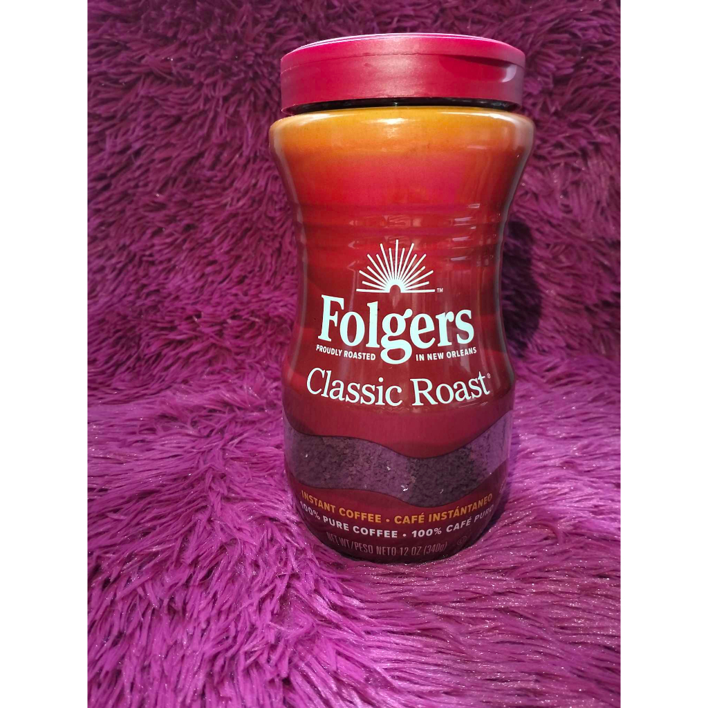 FOLGERS CLASSIC ROAST 340g | Shopee Philippines