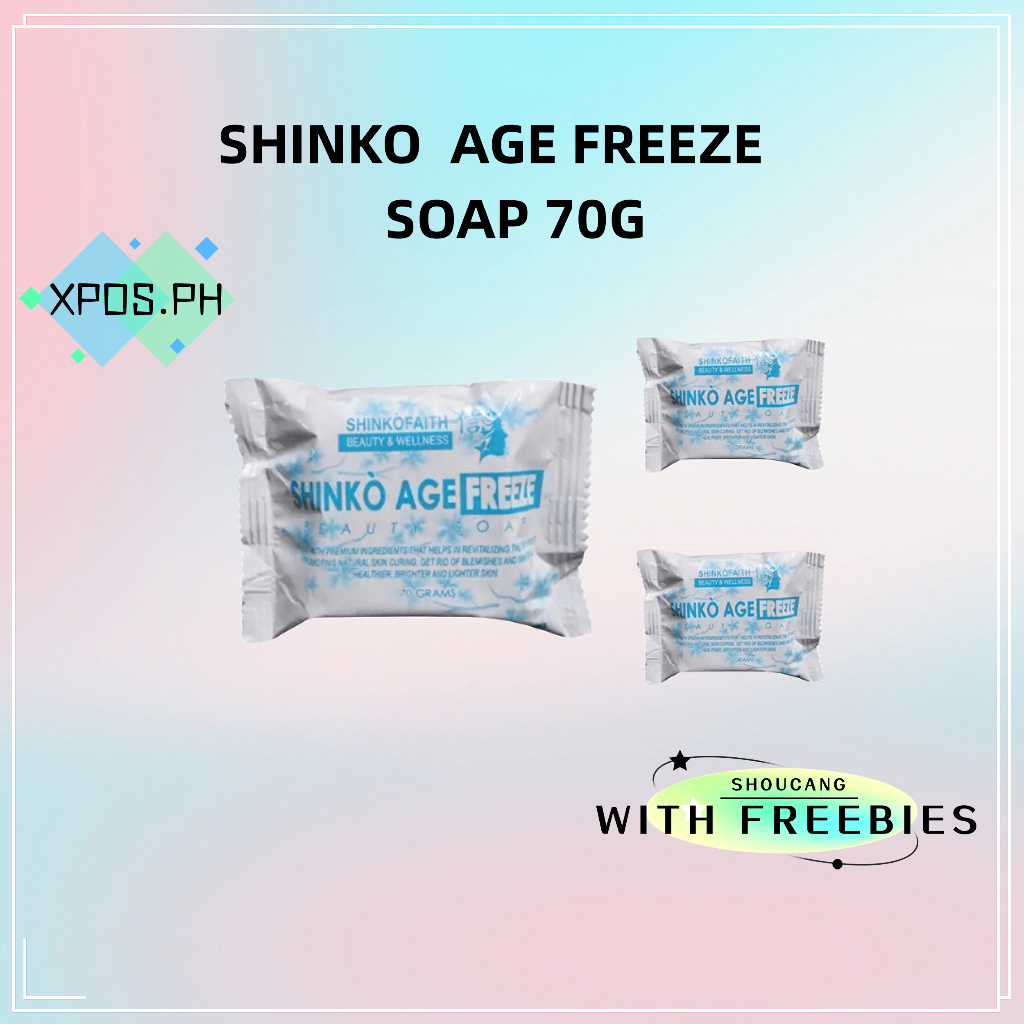 original Shinko Soap Age Freeze Beauty Soap | Shopee Philippines