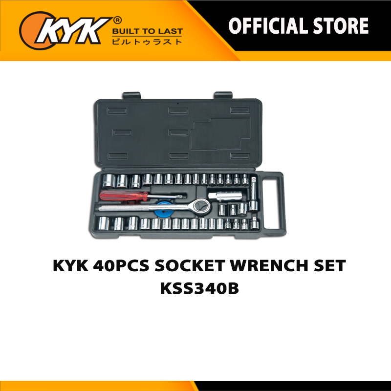 KYK 40pcs Socket Wrench Set KSS340B | Shopee Philippines