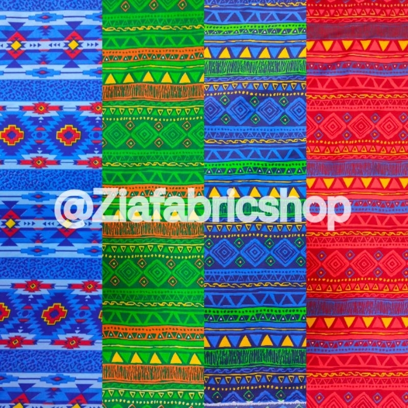 GEENA PRINTED • ITNIK • 60 WIDTH • SILK • PONGEE • SOLD PER YARD • TELA ...