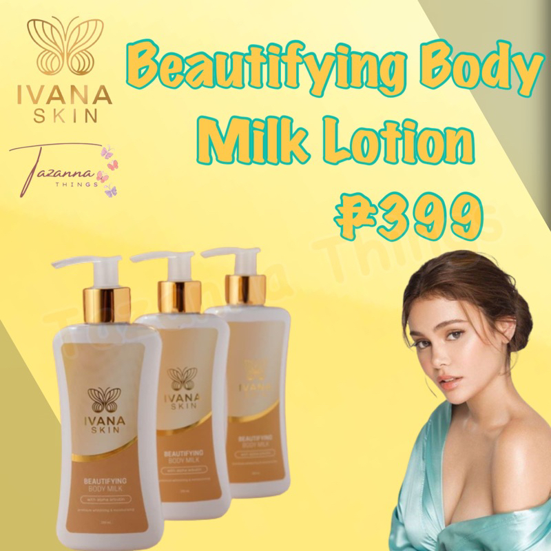 BEAUTIFYING BODY MILK LOTION | IVANA SKIN BY IVANA ALAWI | Shopee ...