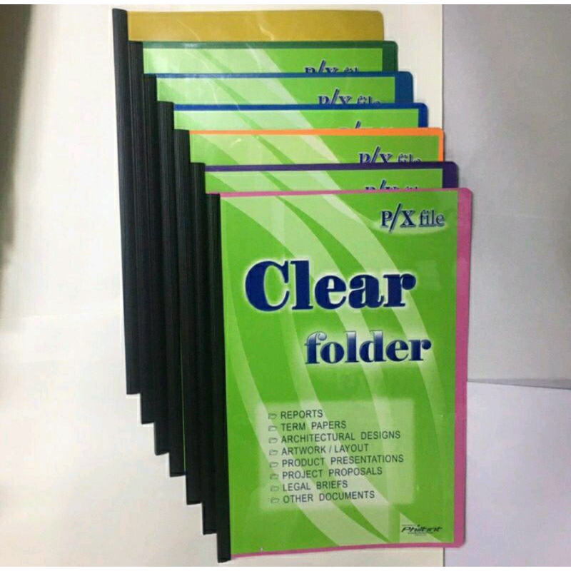 Long Clear Sliding File Folder | Shopee Philippines