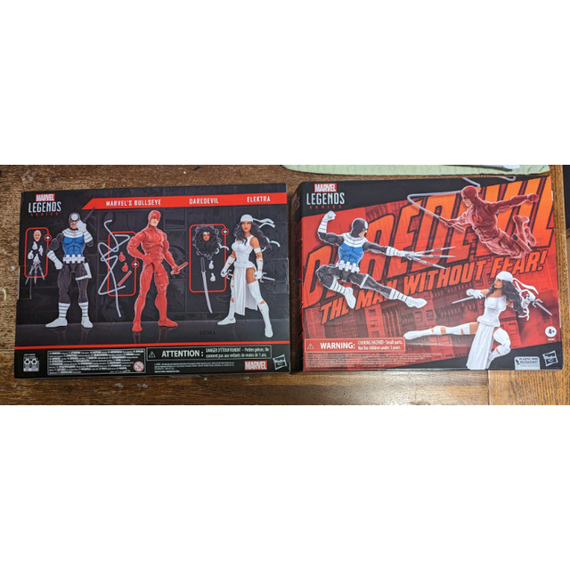 MARVEL LEGENDS ELEKTRA 3 PACK HASBRO EXCLUSIVE (NO BOX) | Shopee ...
