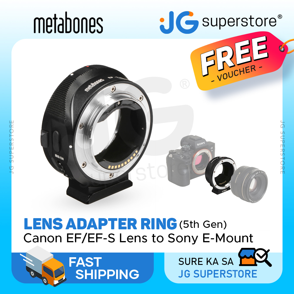 Metabones Smart Lens Adapter Ring (5th Gen) for Canon EF / EF-S Lens to ...