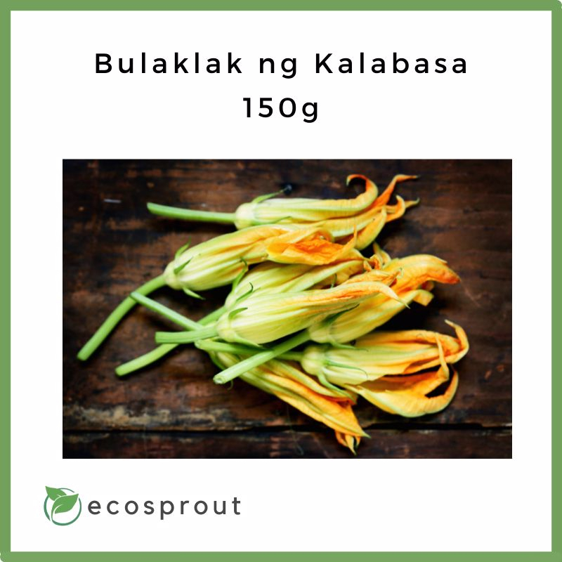 Bulaklak ng Kalabasa | Fresh Pumpkin Leaves | 50g | Fresh Vegetables ...