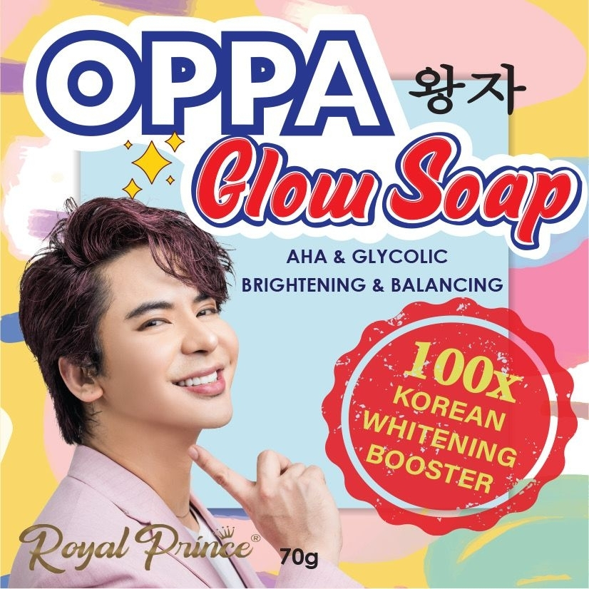 Oppa Glow Soap 70g Face and Body Intense Whitening | Shopee Philippines
