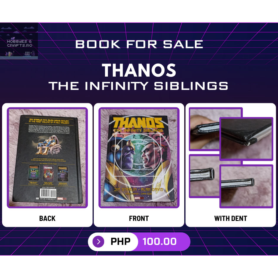 Thanos: The Infinity Siblings - with dent | Shopee Philippines