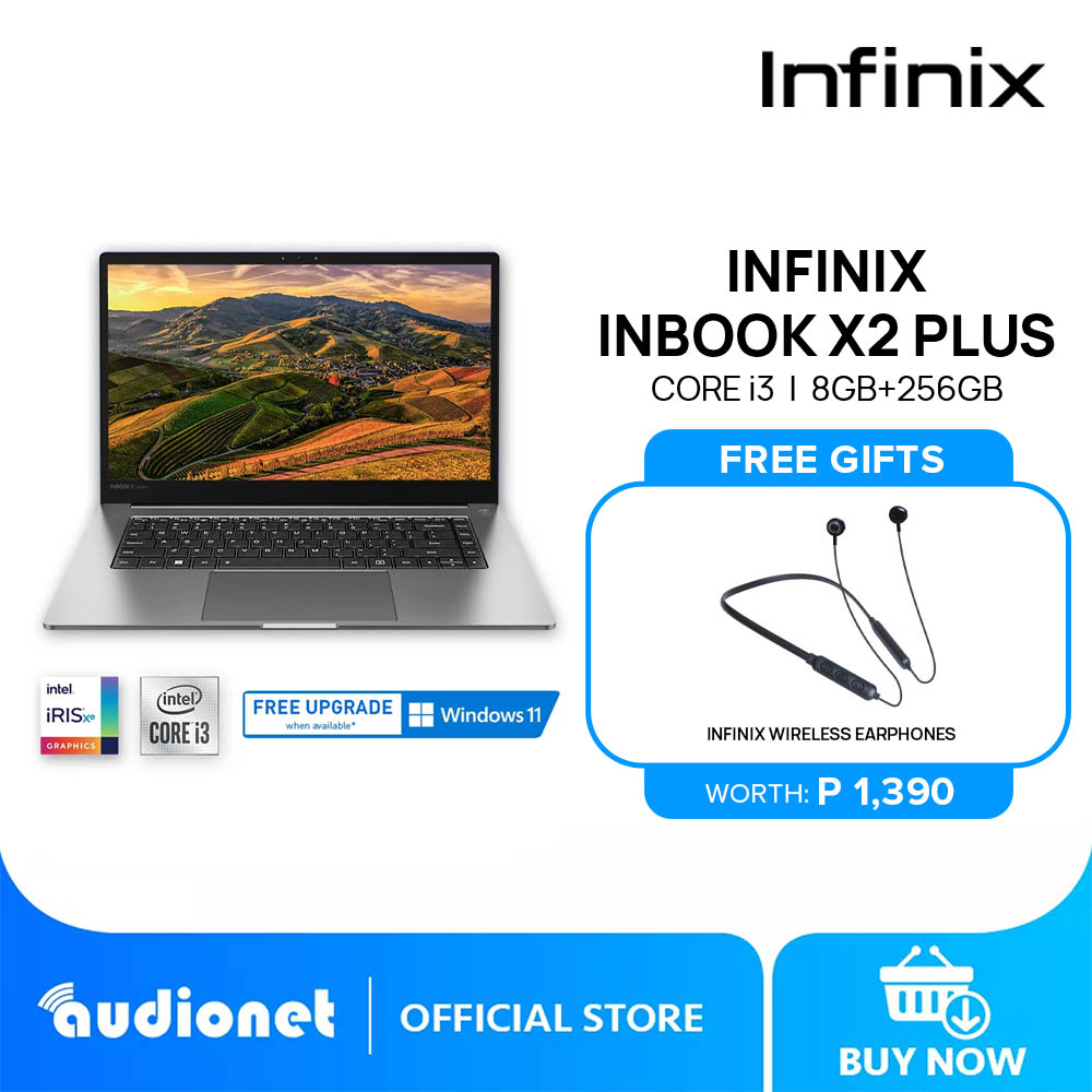 Infinix INbook X2 Plus | Core i3 | 8GB + 256GB | Laptop | Shopee ...