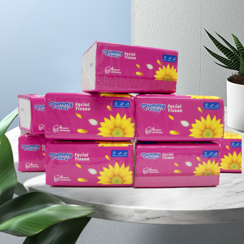 cosyhome Mommy Baby Facial Tissue paper towel tissue paper 4Ply ...