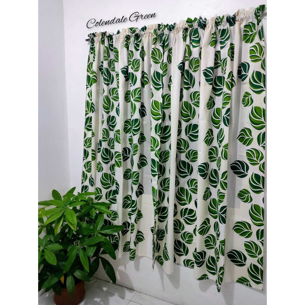 Geena Sheering "COLLINDALE DESIGN CURTAIN" Sold Per Piece | Shopee ...