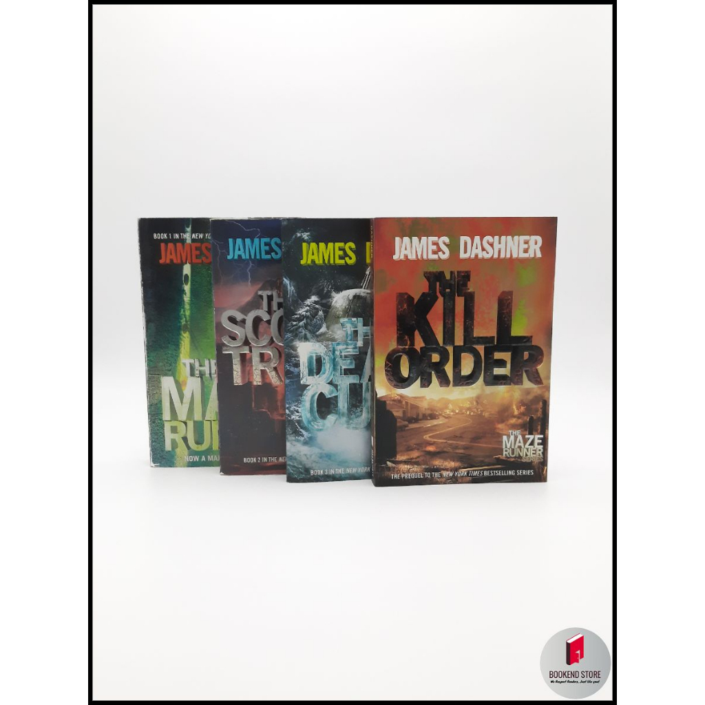 (SET) The Maze Runner Series by James Dashner | Shopee Philippines