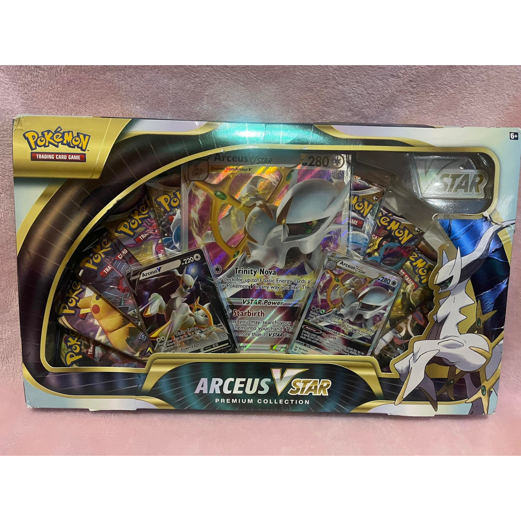 Pokemon TCG: Arceus VSTAR Premium Collection (Damage Box) | Shopee ...