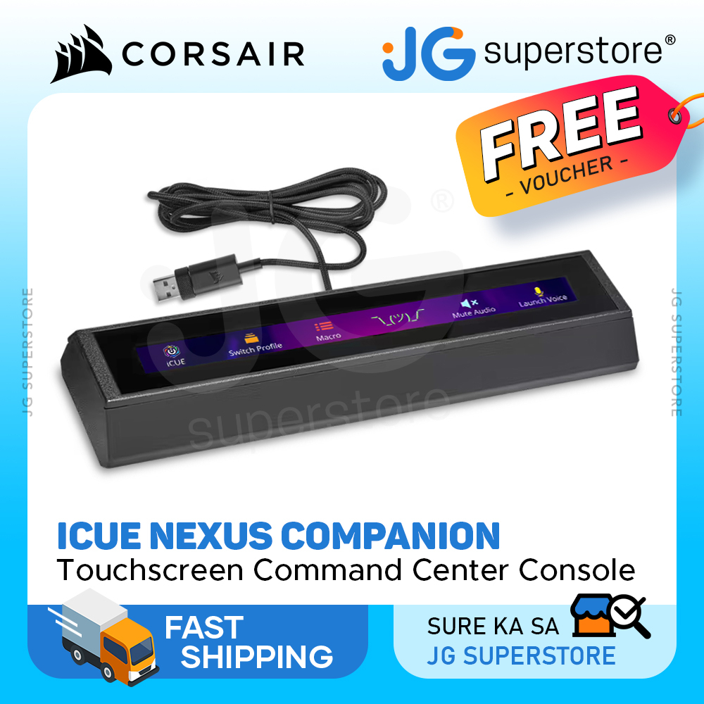 CORSAIR iCUE Nexus Companion Command Center Console Dock w/5" Diagonal ...