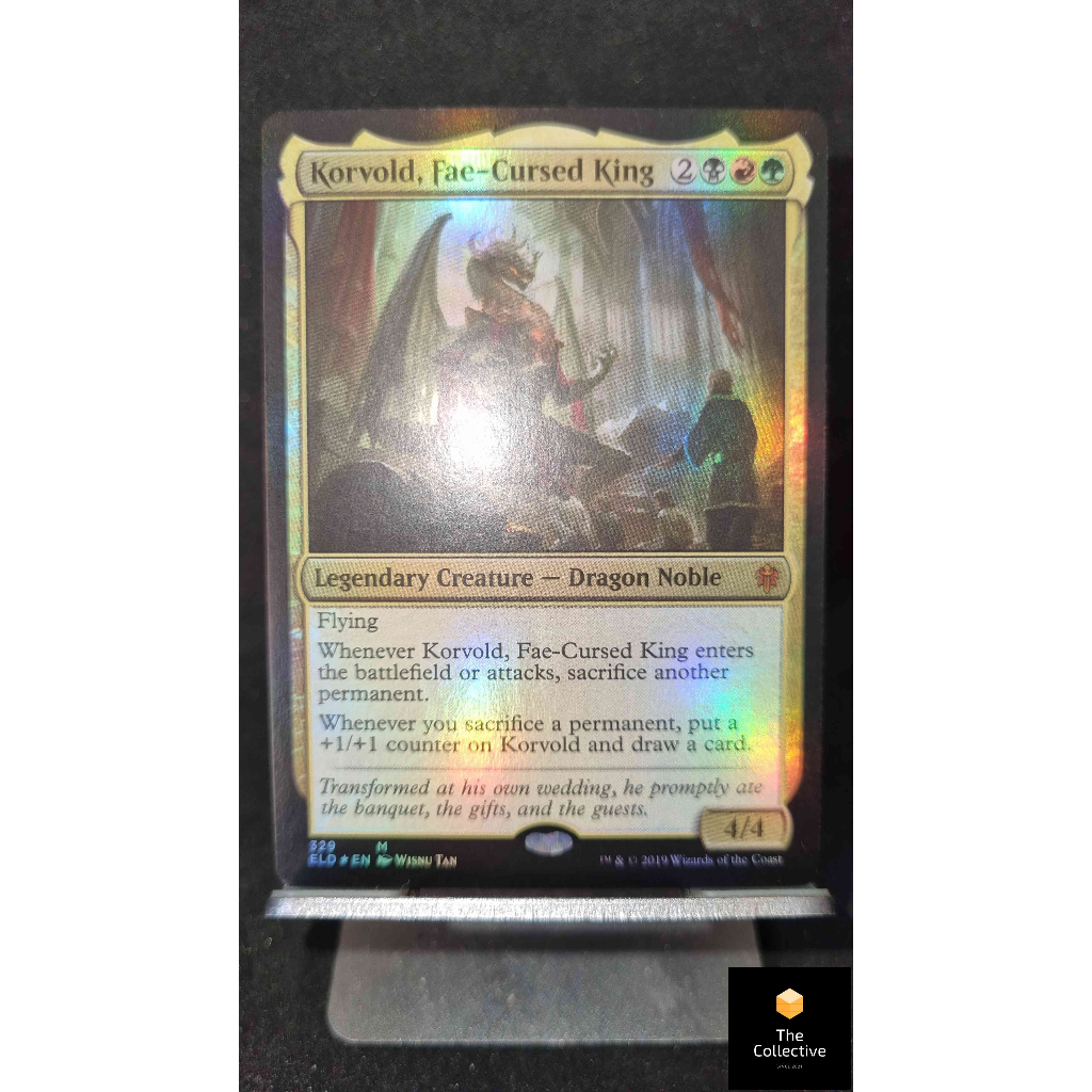 Magic the Gathering - MTG Card Game - Korvold, Fae-Cursed King - ELD ...