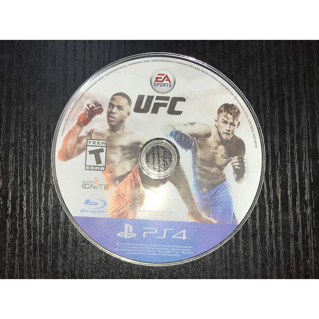Playstation PS4 Games - UFC 1 (DISC ONLY) | Shopee Philippines
