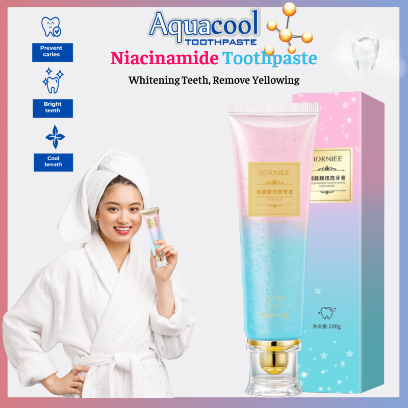 AQUACOOL Niacinamide Toothpaste Whitening Teeth Cleaning Remove Stains ...