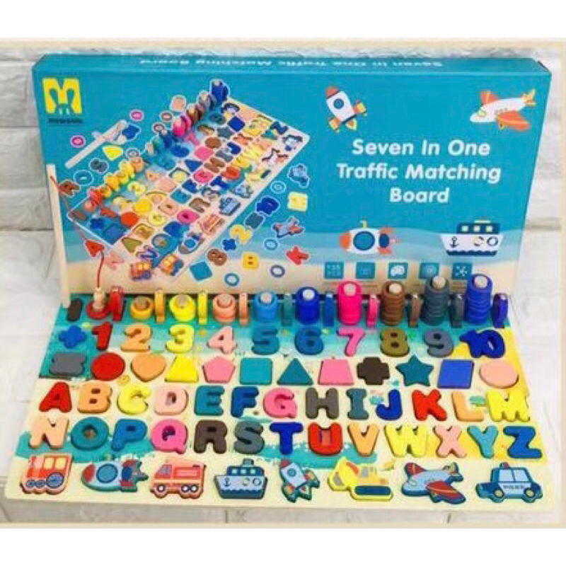 seven in one traffic matching board(company1.ph) | Shopee Philippines