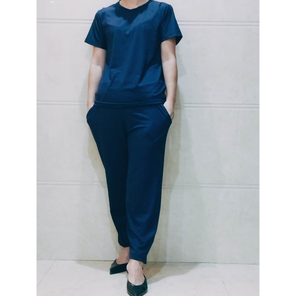 PLAIN TERNO PAJAMA WITH 2 POCKET FOR ADULT(FIT UP TO LARGE) | Shopee ...