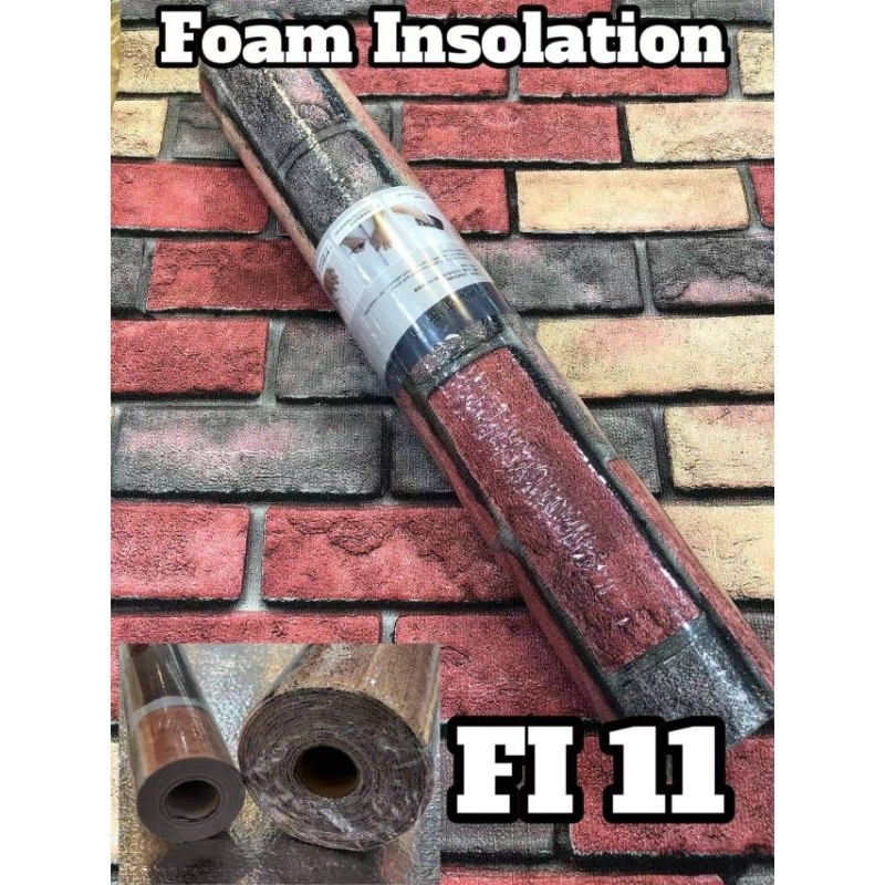 Aceking Wallpaper Foam Flax Linen Insulation Type Wallpaper PVC Self ...