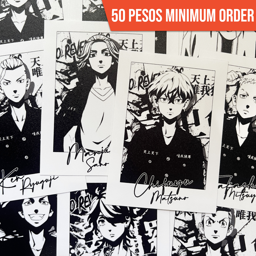 Tokyo Revengers Anime Signed Photocard (Photopaper) | Shopee Philippines