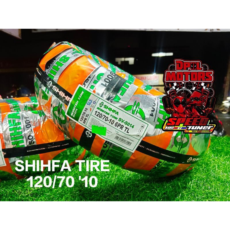 Shihfa Tire 120/70 "10 (Burgman 125 Rear Tire) | Shopee Philippines