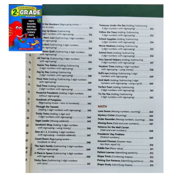 Scholastic Success with Pre-K Workbook, 1st Grade, 2nd Grade Workbooks ... Scholastic Success with Pre-K Workbook, 1st Grade, 2nd Grade Workbooks ...
