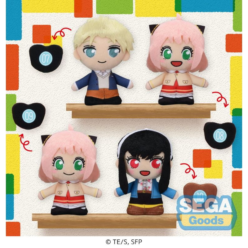 Spy x Family - Anya, Yor & Loid Forger Moipon More Plus Mascot Plush | Shopee Philippines