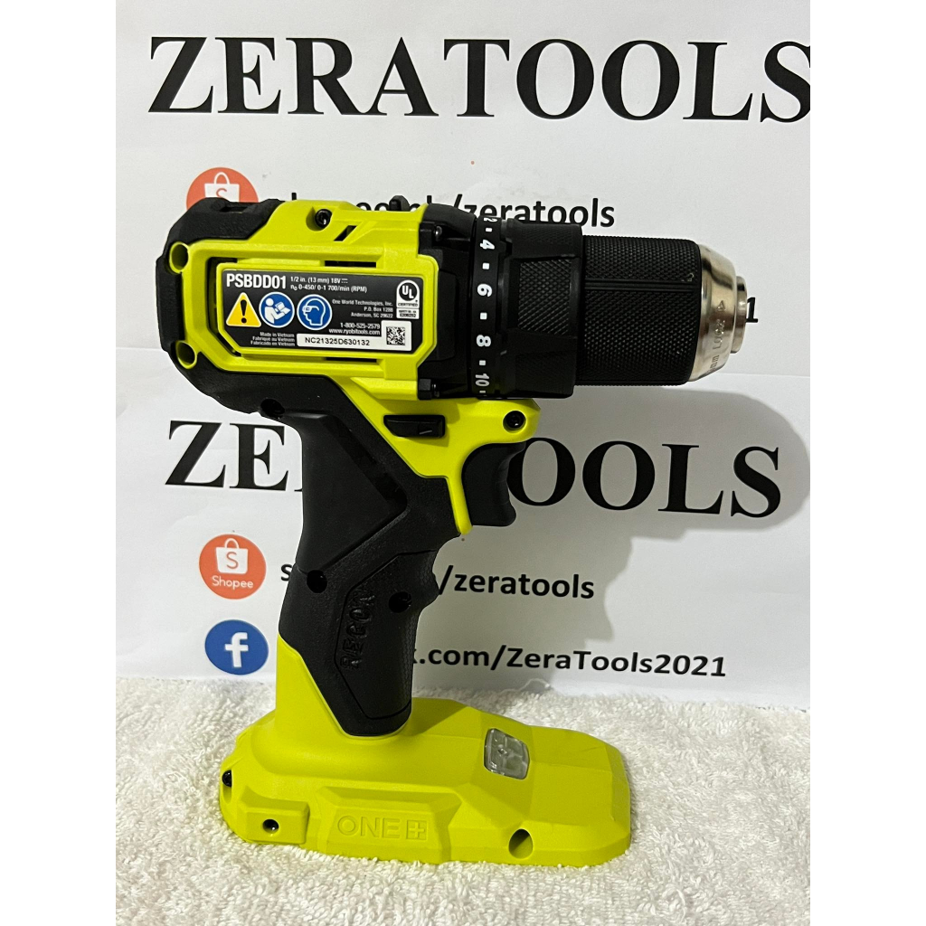 ryobi compact 1/2 in brushless drill driver with 1.5ah battery | Shopee ...