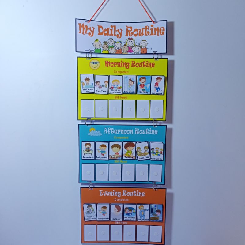 My Daily Routine | Interactive Material for Children | Shopee Philippines