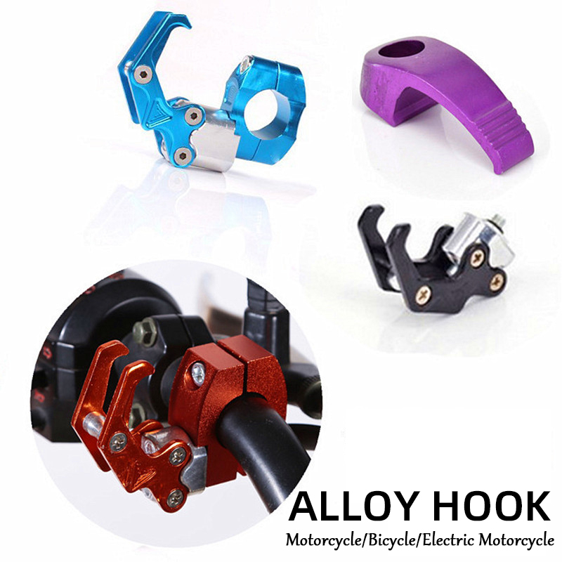 Handlebar Hook Modification E-Bike Motorcycle Hook Alloy 2-2.4cm Pipe ...