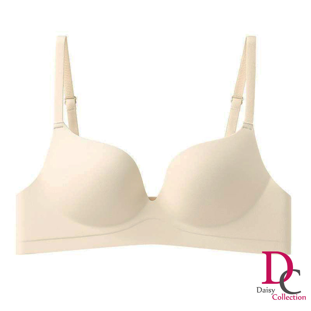 Daisycollection Seamless Push Up Bra Wireless Padded No Underwire Bra ...