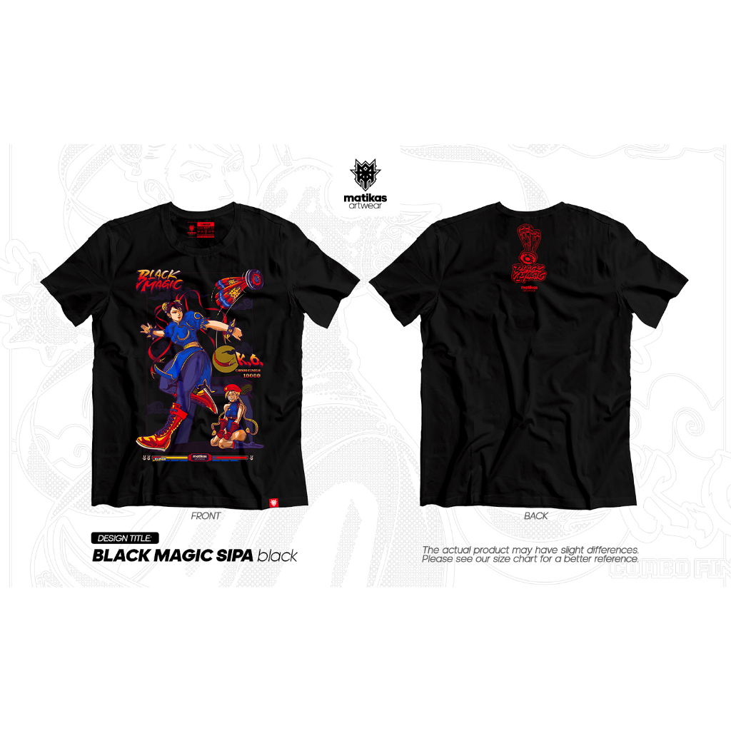 Matikas Artwear Black Magic (Black) | Shopee Philippines