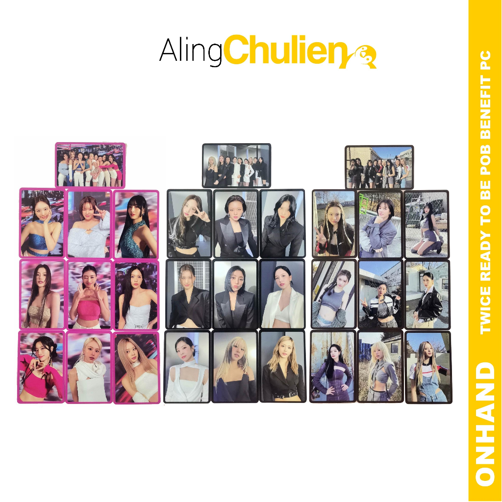 TWICE Ready To Be POB Preorder Benefit Photocard Official | Shopee Philippines