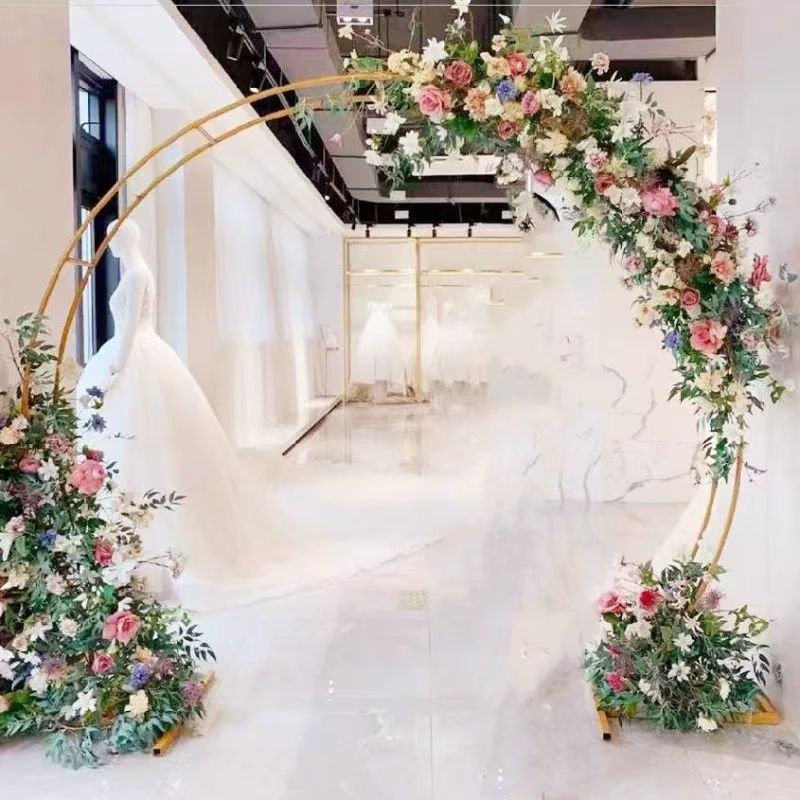 NEW 7 ft Wedding Arch arc arko metal stand removable easy to put ...