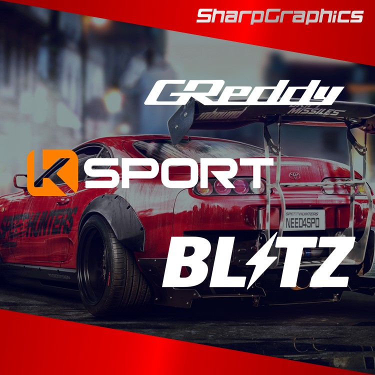 Greddy K Sport BLITZ JDM Set Sticker Decal | Shopee Philippines