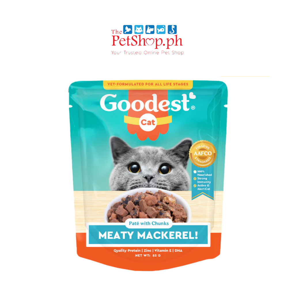 Goodest Cat 85g - Chicken Chomp, Tender Tuna, Meaty Mackerel | Shopee ...