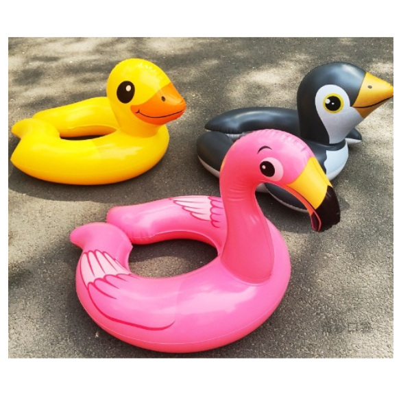 children's underarm circle swimming ring opening cartoon animal ...