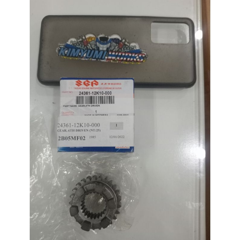 Gear,6th drive (NT:27) Raider Fi 150/GSX S o R 150 | Shopee Philippines