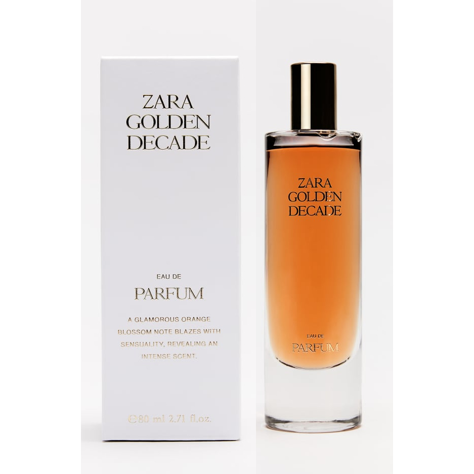 ZARA GOLDEN DECADE / WINTER / FLORAL / SWEET / ELIXIR 30 / SUMMER 80 ML ...