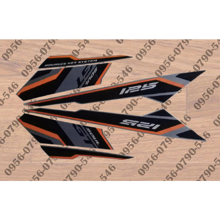 YAMAHA MIO SOUL i 125 Stock Decal/Sticker | Shopee Philippines