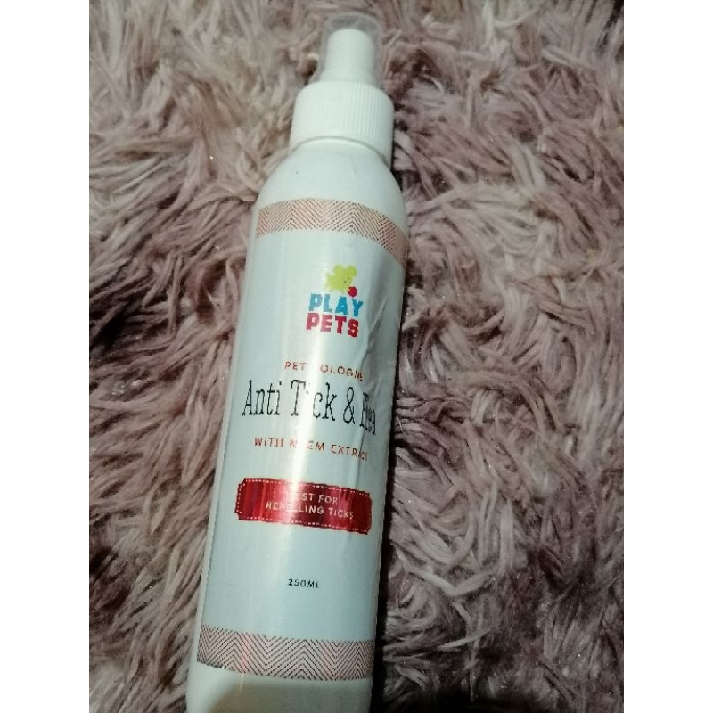 play pets tick & flea cologne 250ml | Shopee Philippines