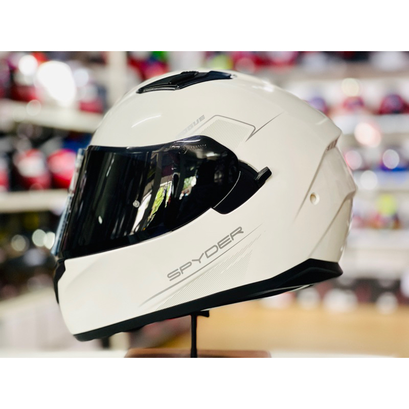 SPYDER ROGUE V2 Fullface Dual Visor Helmet (w/ Free Clear Visor ...