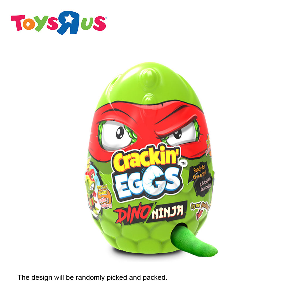 Crackin' Eggs™ Jurassic Friends Dino Ninja w/ Grumble & Roar Sound ...