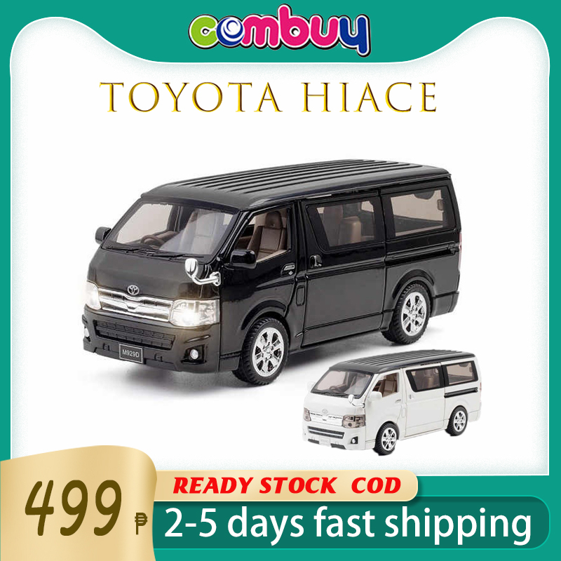 1:32 Toyota Hiace Alloy Diecast Car Model Pull Back Sound And Light ...