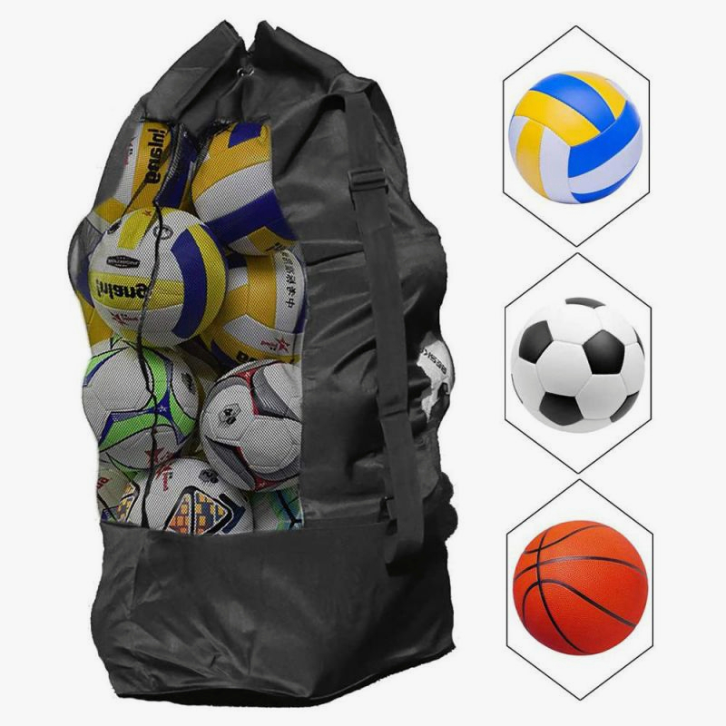 Large Capacity Ball Storage Bag Football Shoulder Carry Bag Basketball ...